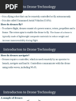 Introduction To Drone | PDF