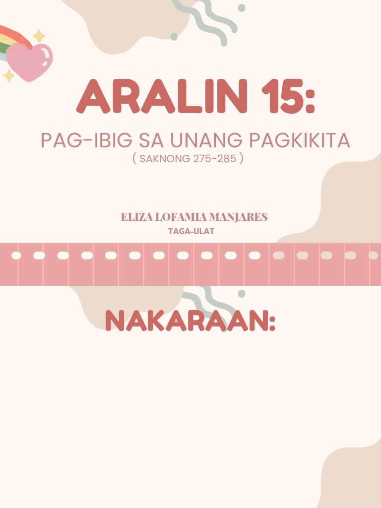 Pink Illustrative Cute Brainstorm Presentation 1 | PDF