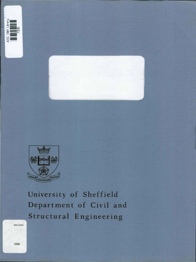 Steel Beam To Column Connections | Download Free PDF | Building Engineering | Mechanical Engineering