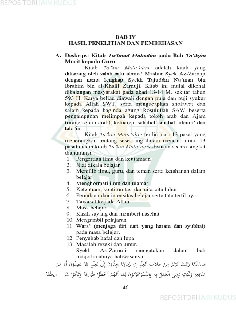 Bab Iv | PDF