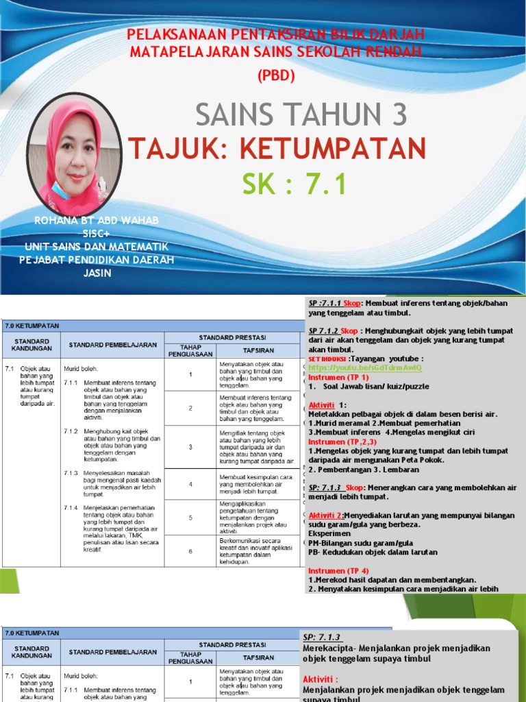 Ketumpatan Tahun 3 | PDF