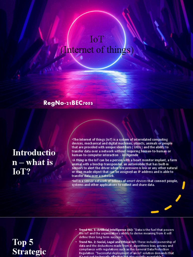 Sts Presentation | PDF | Internet Of Things | Business