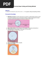 Lesson Plan: A. 1. Indicators | PDF | Area | Circle