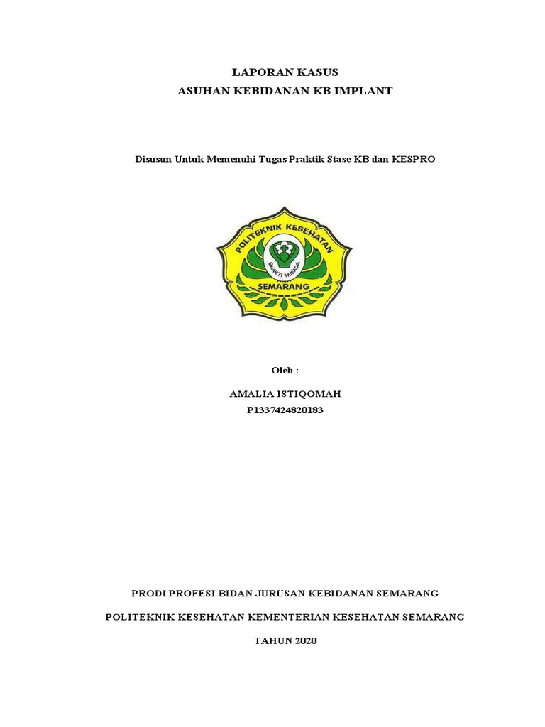 Askeb KB Implant | PDF | Kesehatan Holistik