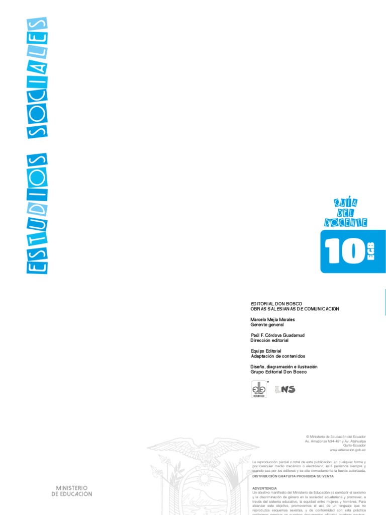 Guía Eess 10egb | PDF | Aprendizaje | Evaluación