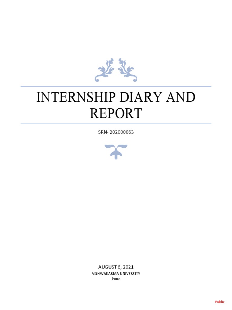 Internship Diary and Full Report | PDF | Common Law | Justice
