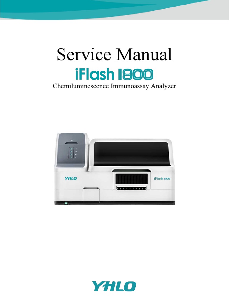 IFlash 1800 Service Manual | PDF | Pump | Hazards