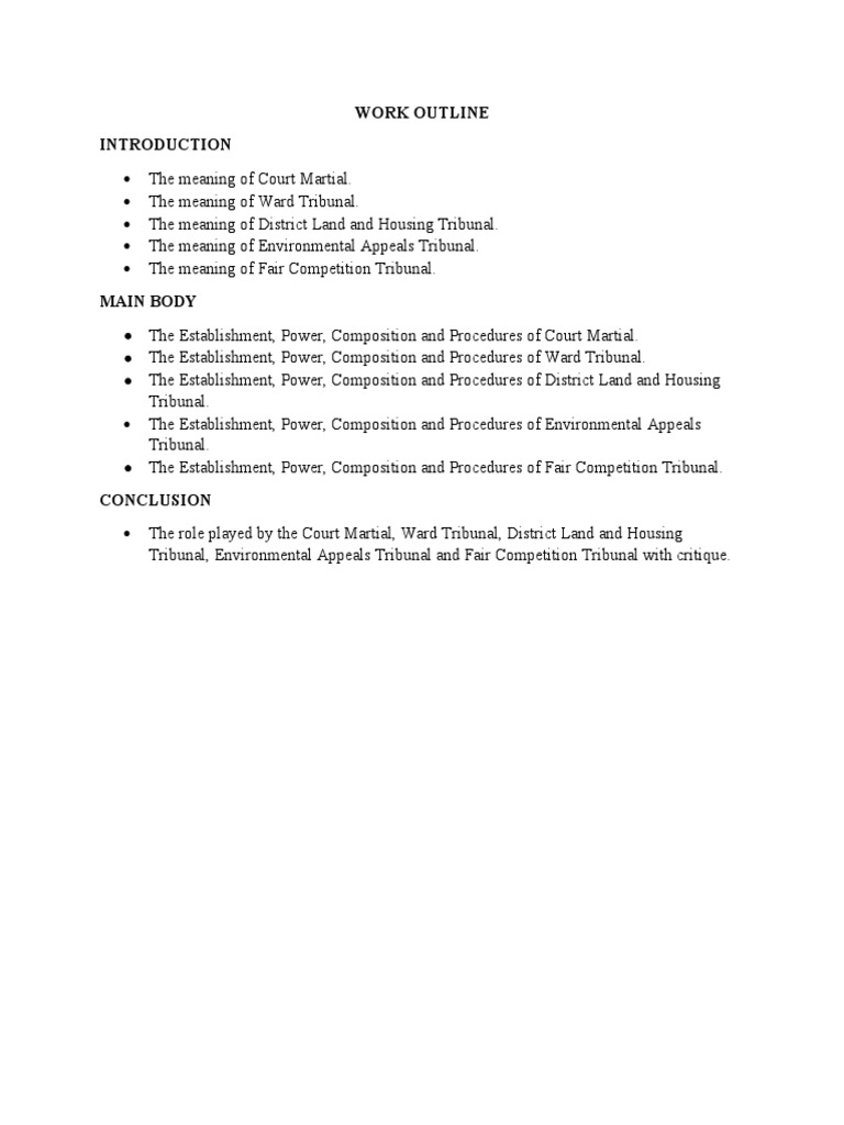 Admin II Assignment 1 Kunjumu | PDF | Court Martial | Tribunal Admin II Assignment 1 Kunjumu | PDF | Court Martial | Tribunal