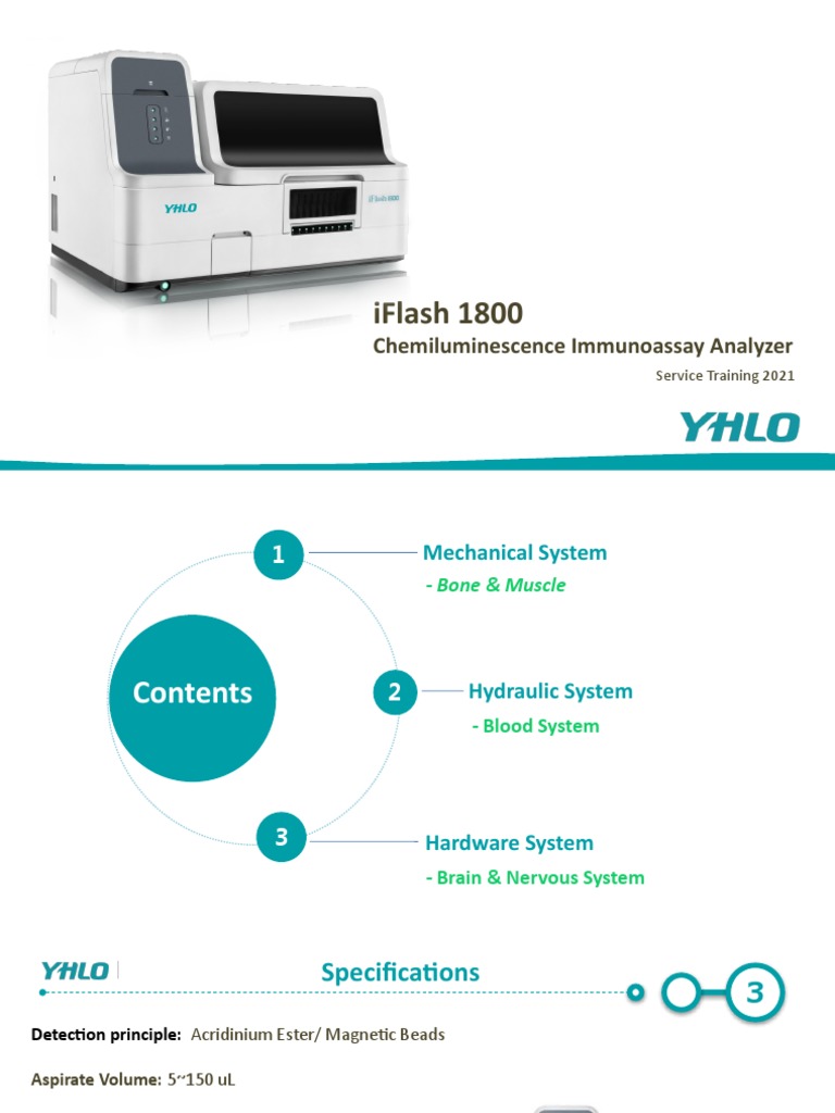 Iflash 1800 Service Training | PDF | Pump | Sodium Hydroxide