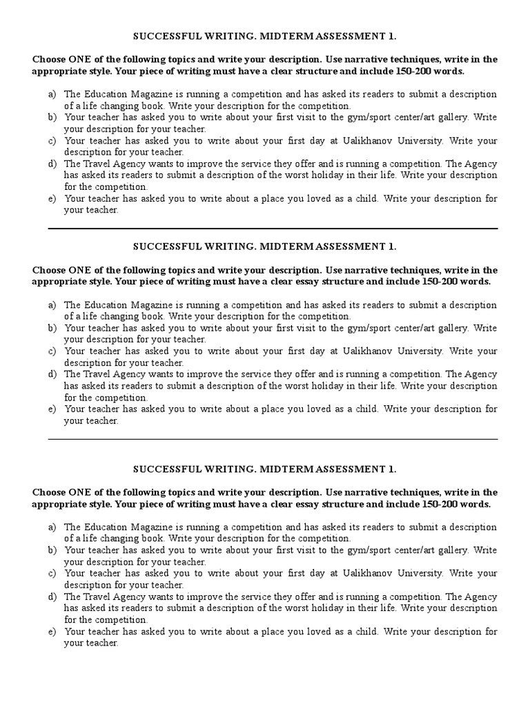 Successful Writing | PDF | Essays