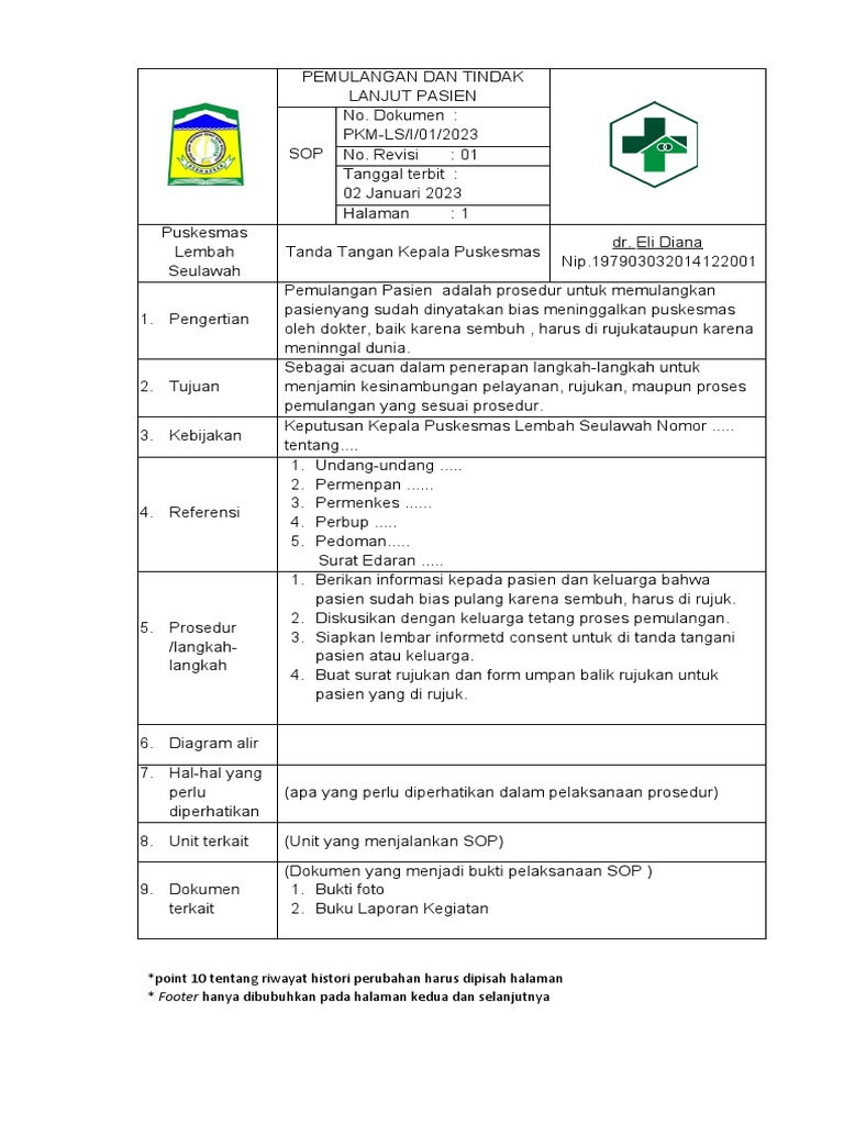 Sop Lampiran Tata Naskah | PDF | Pengembangan Diri | Kesehatan Holistik