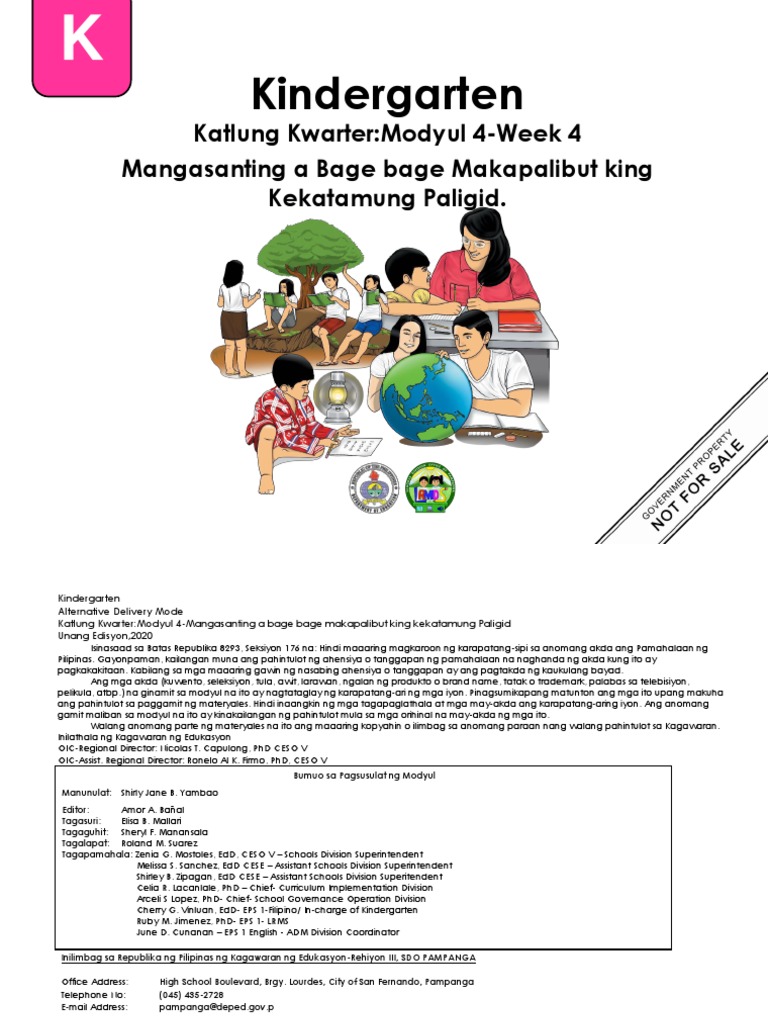 Kinder Q3 Mod4 (25pages) | PDF