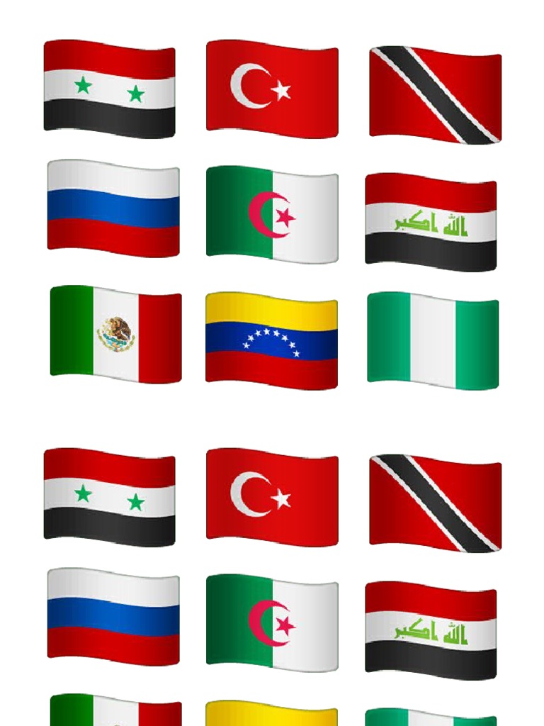 Banderas Imprimibles | PDF