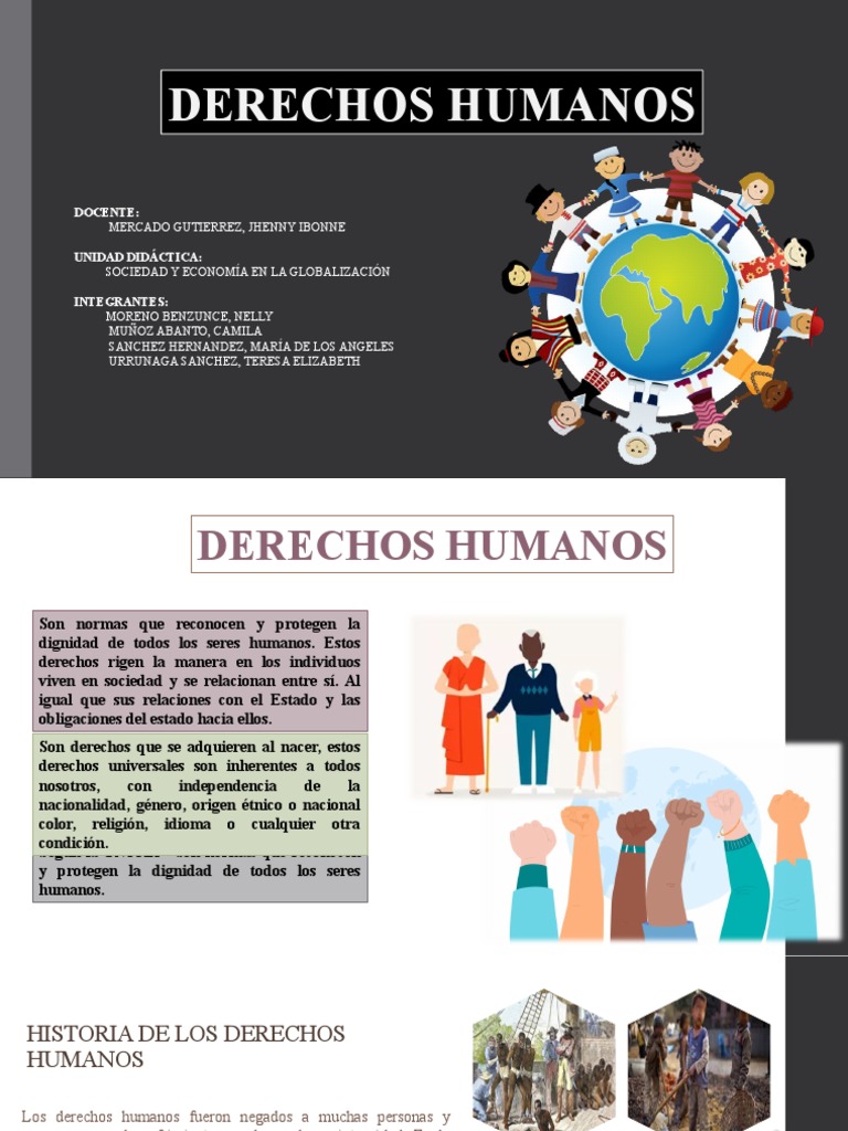 Historia y Características de los Derechos Humanos | PDF | Derechos ...