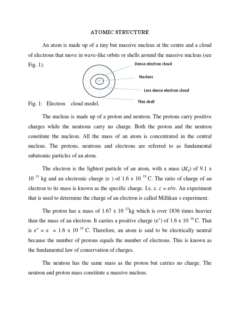 PHY 004 Modern Physics Lecture Note 2 | PDF | Emission Spectrum | Atomic Nucleus