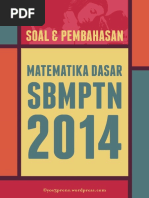 Soal Matematika Dasar Dan Pembahasan Lengkap SBMPTN 2014 | PDF | Metode & Bahan Ajar