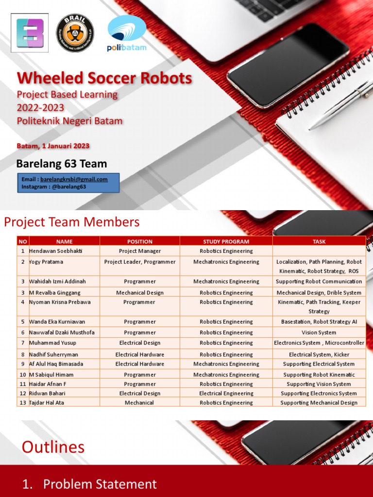 Barelang 63 Benchmark Reflection 2022 | PDF | Robotics | Robot
