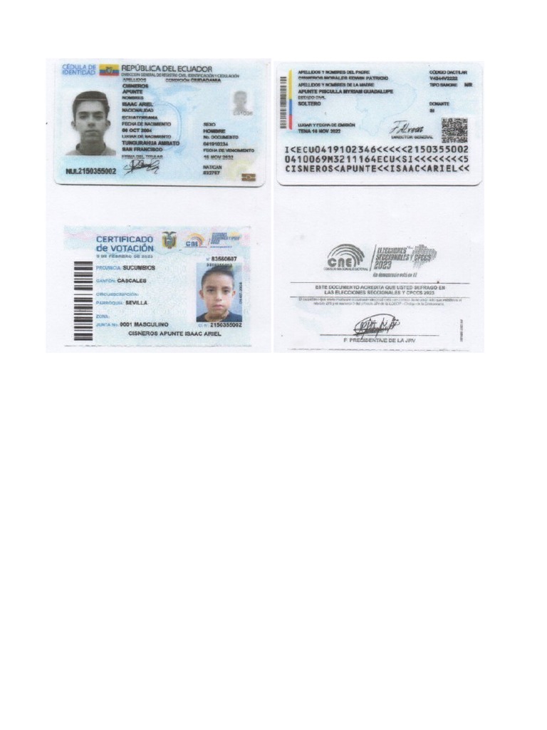 Documentos Inscripciòn Dijitalizado Isaac | PDF