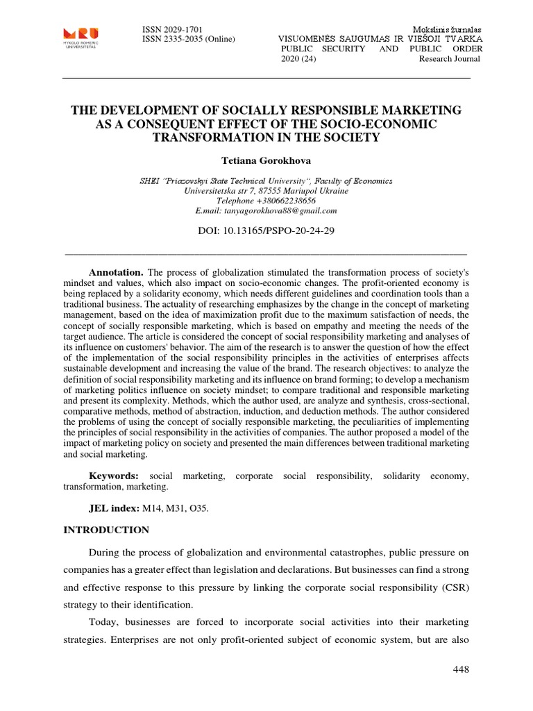 Rutaadam,+5559 12677 1 CE | PDF | Marketing | Corporate Social Responsibility