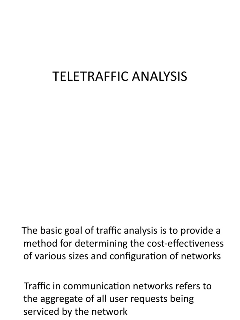 04 TE 384 Lecture - 4 - Teletraffic | PDF | Poisson Distribution | Teaching Mathematics