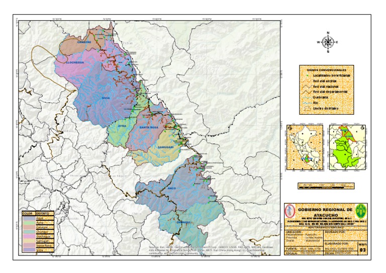 03.-MAPA TOPOGRÁFICO E HIDROLÓGICO | PDF