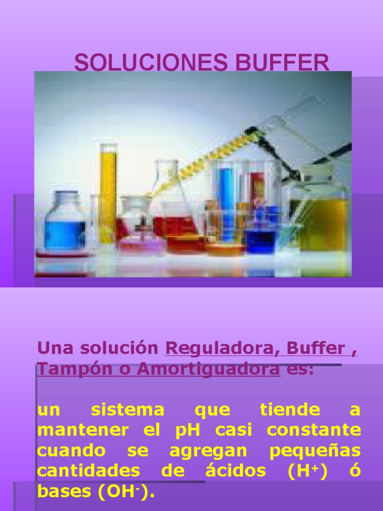 Solucion Buffer | PDF | Solución tampón | Ácido