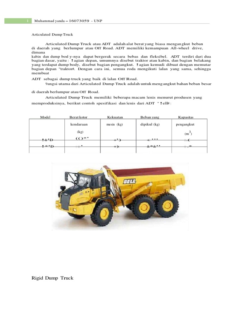 Adt Alat Berat PDF | PDF