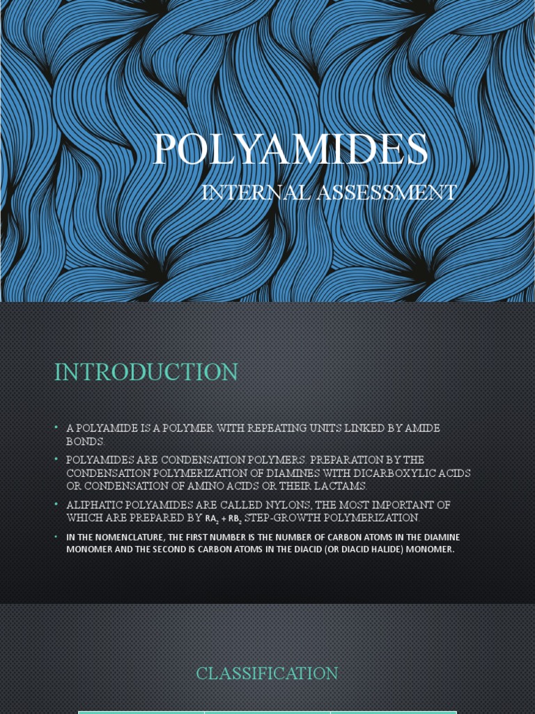 Polyamides | PDF | Nylon | Polymers