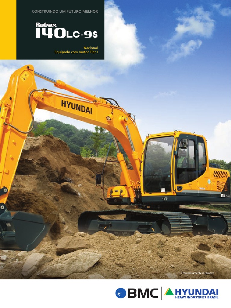 Catalogo BMC Escavadeira de Esteira R140LC 9S | PDF | Motores | Turbocompressor