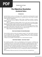 Nehru's 1946 Objectives Resolution Explained | PDF | Justice | Crime ...