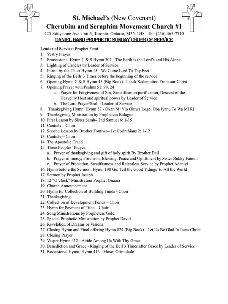 June Prophetic Program | PDF June Prophetic Program | PDF