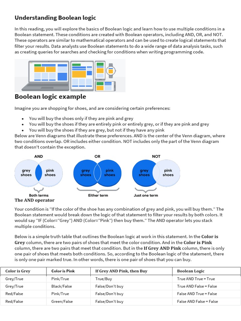 Understanding Boolean Logic | PDF | Boolean Algebra | Teaching Mathematics