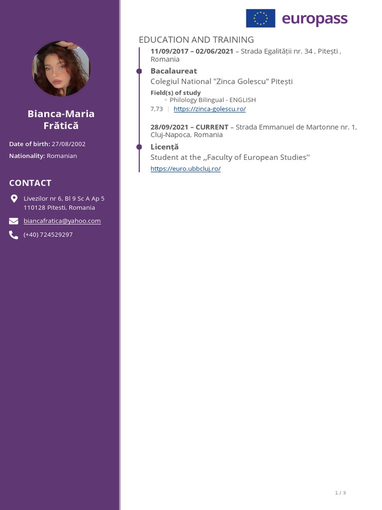 Portofoliu Comunicare - Fratica Bianca Maria | PDF | Inflation | Money