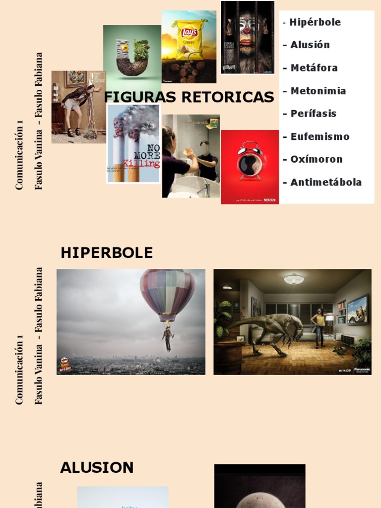 Figuras Retoricas | PDF | Metáfora | Comunicación