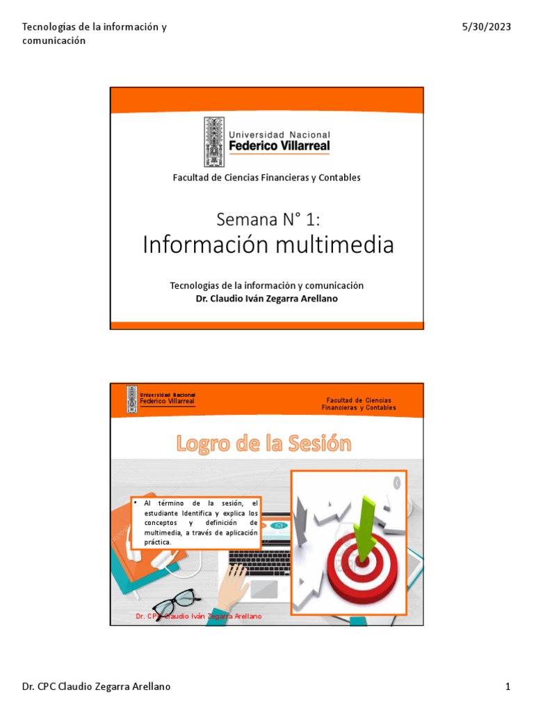 U1S1.s1 TECINFOCOM Definicion Multimedia | PDF | Multimedia | Tecnología digital