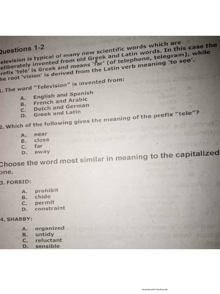SST Past Papers | PDF