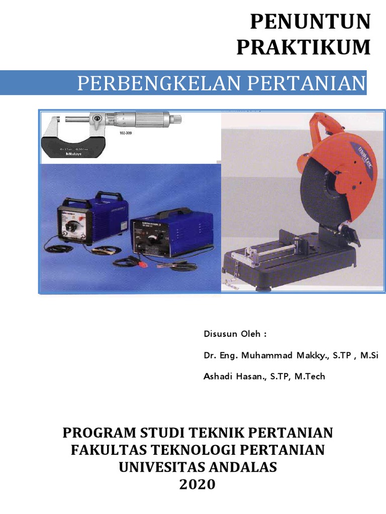 Aturan Praktikum Perbengkelan Pertanian | PDF