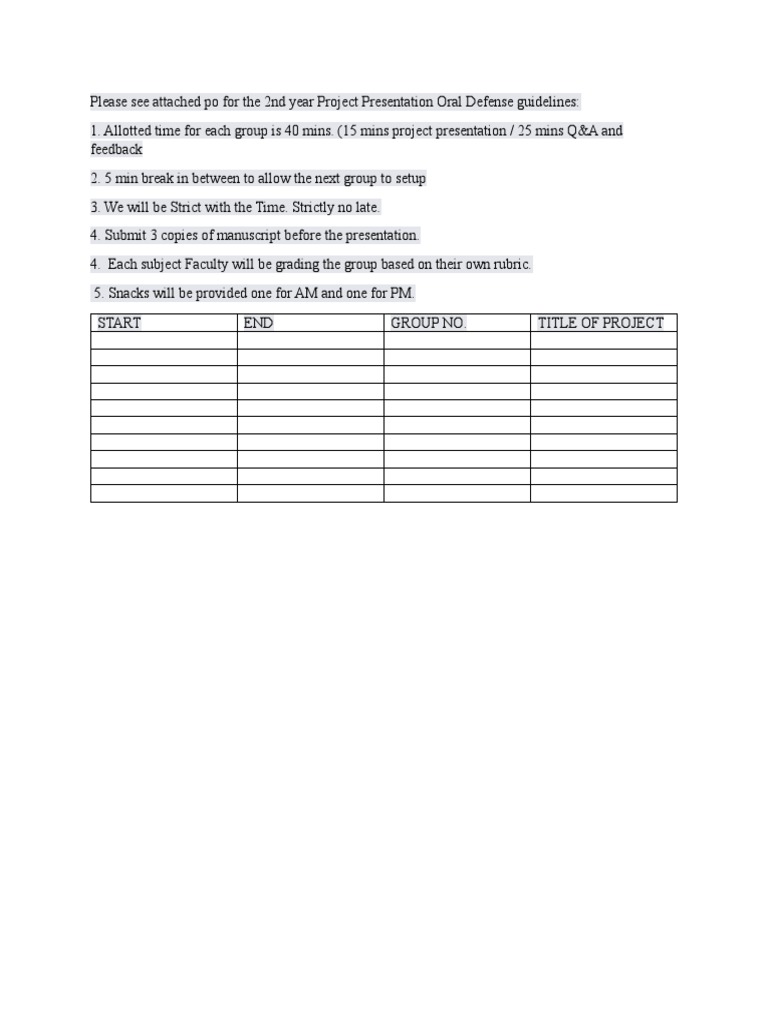SAD Project Proposal Timeline | PDF