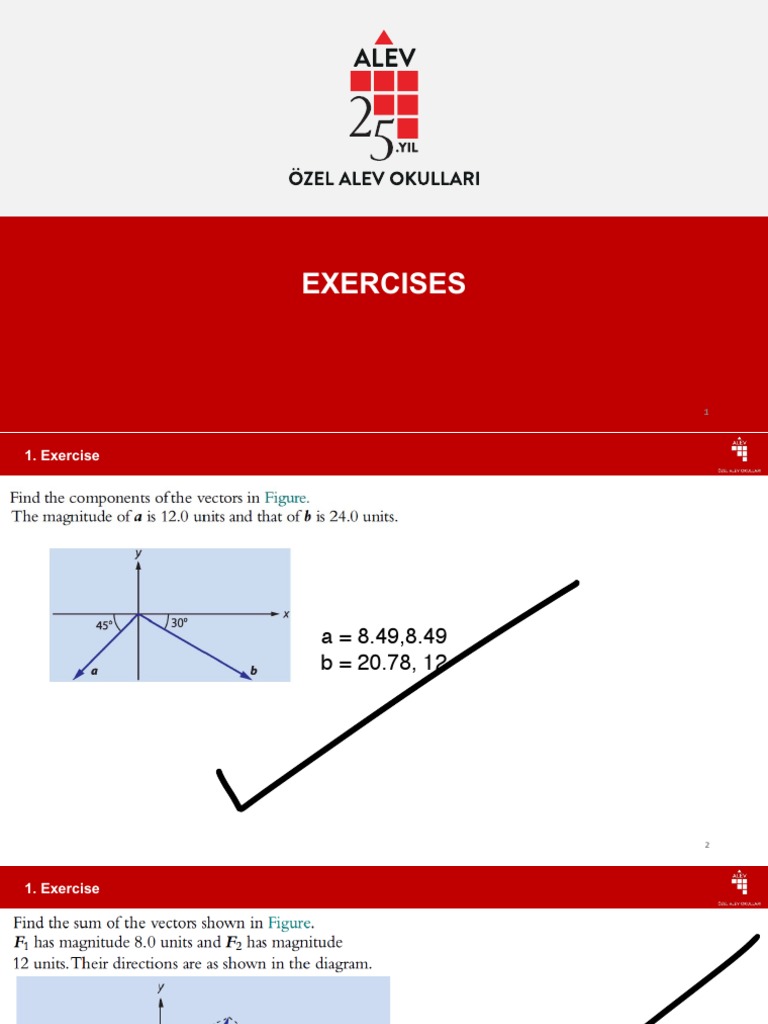 Ib Exercises Vectors | PDF | Mathematical Physics | Linear Algebra