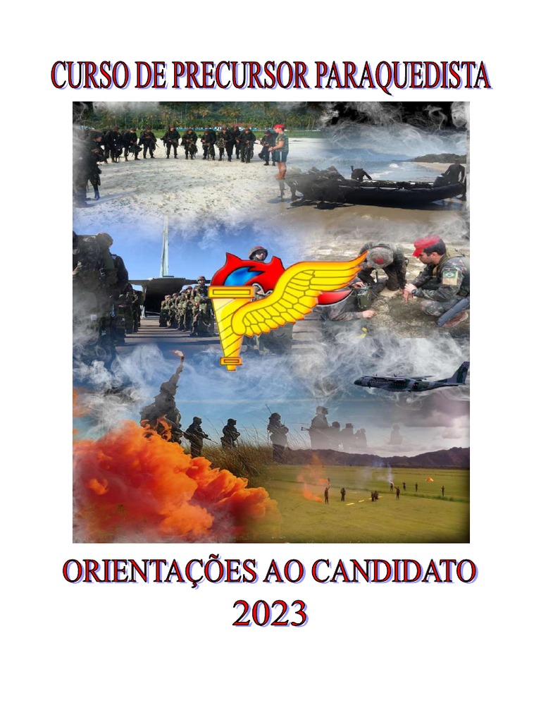 Orientacao Candidato C Prec PQDT 2023 | PDF | Paraquedistas militares ...