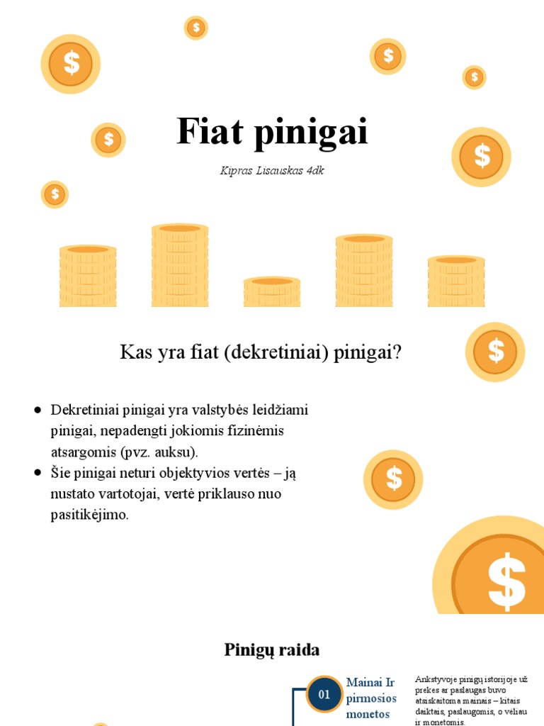 Fiat Pinigai | PDF