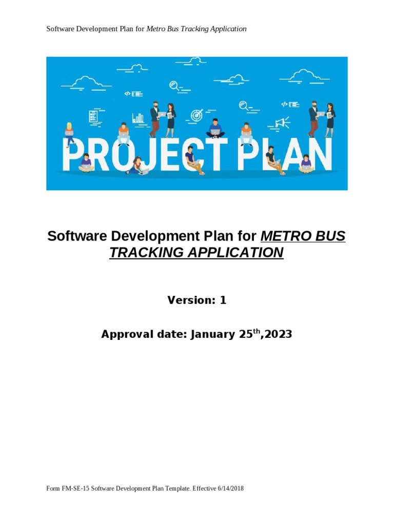 Metrobus Project Plan | PDF | Unit Testing | Software Testing