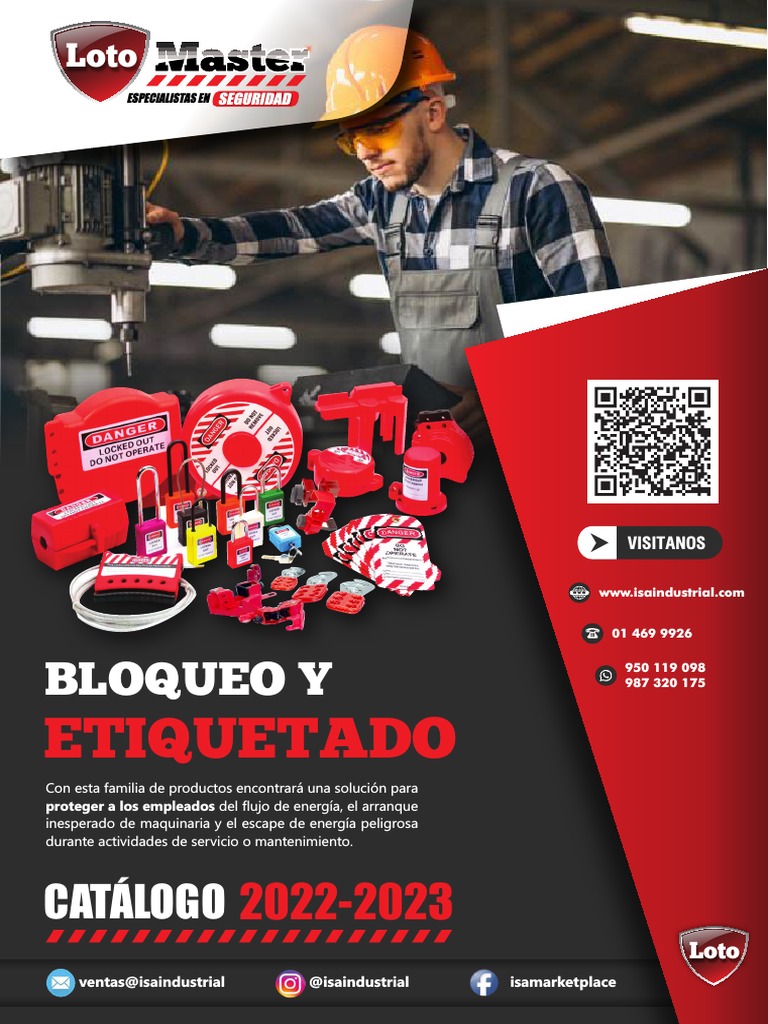 Dispositivos de Seguridad Loto Master | PDF | Acero | Administración de ...
