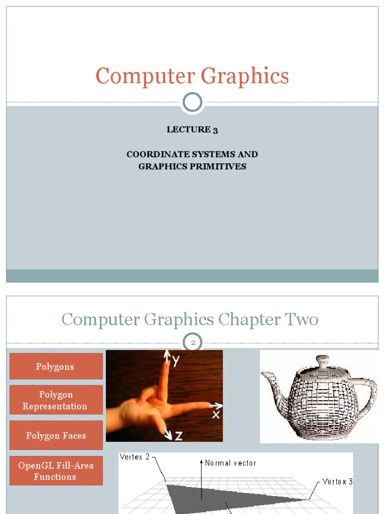 CG Chapter 3 2 | PDF | Vertex (Geometry) | Polygon