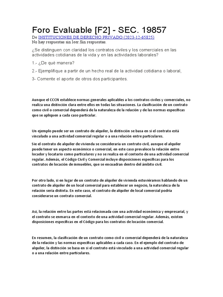 Foro Evaluable 2 | PDF