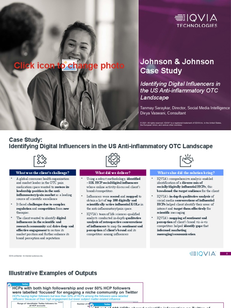 Social Media Intelligence - Johnson & Johnson Identifying Digital ...