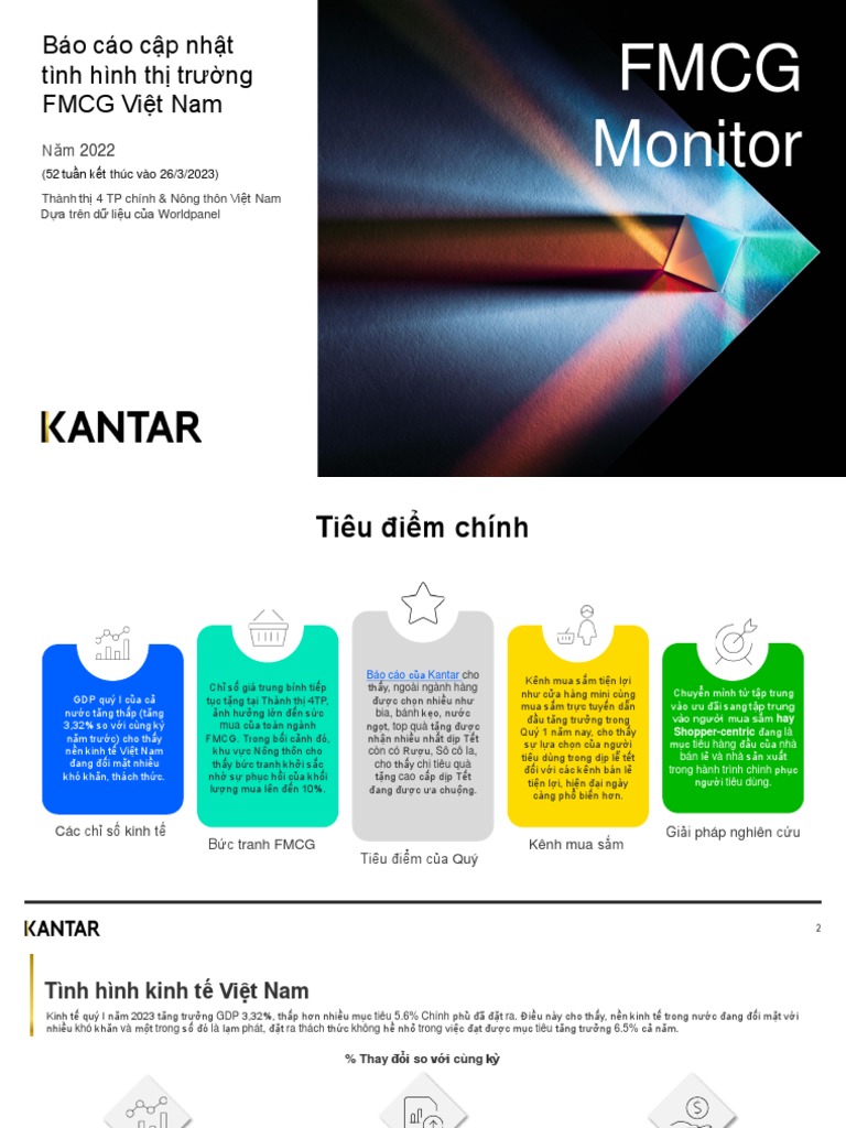 Kantar Worldpanel Division FMCG Monitor Q1 2023 VIE Including Gift 1 | PDF