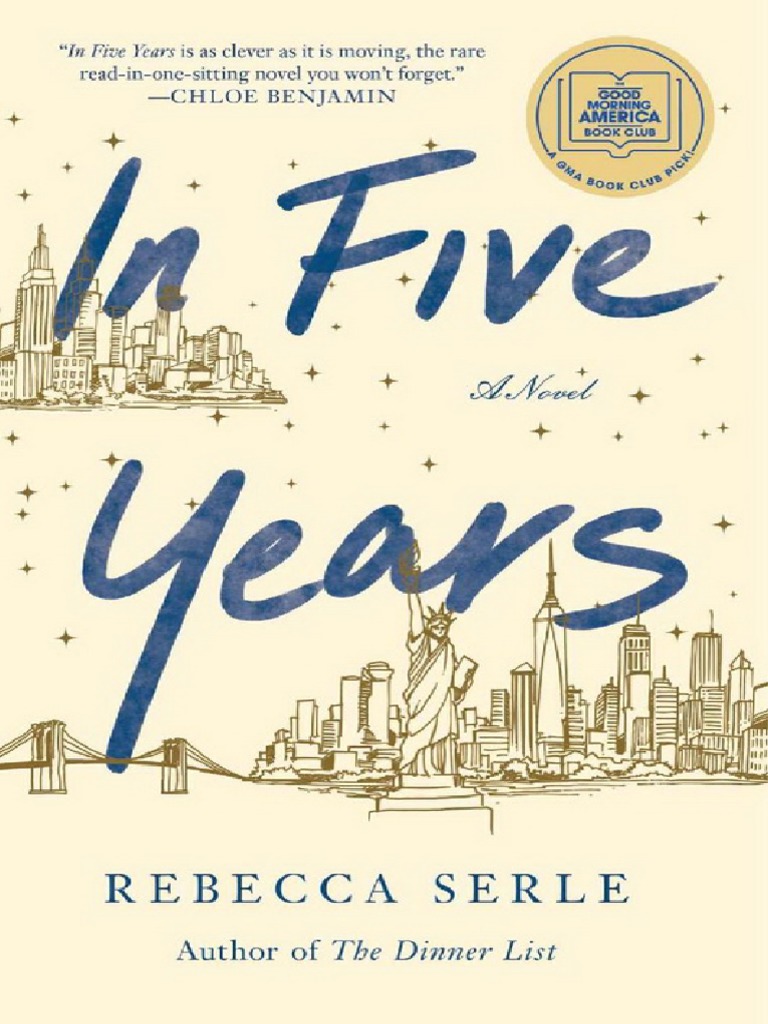 Rebecca Serle - in Five Years | PDF | Panes
