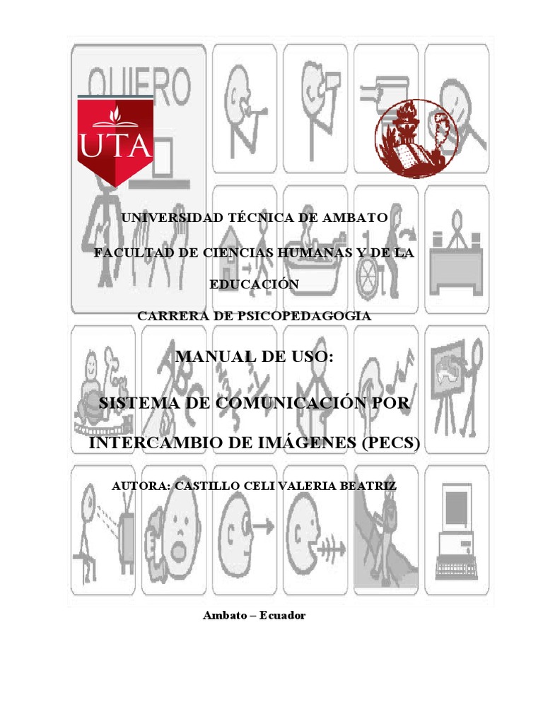Manual de Uso SISTEMA PECS | PDF | Maestros | Comunicación