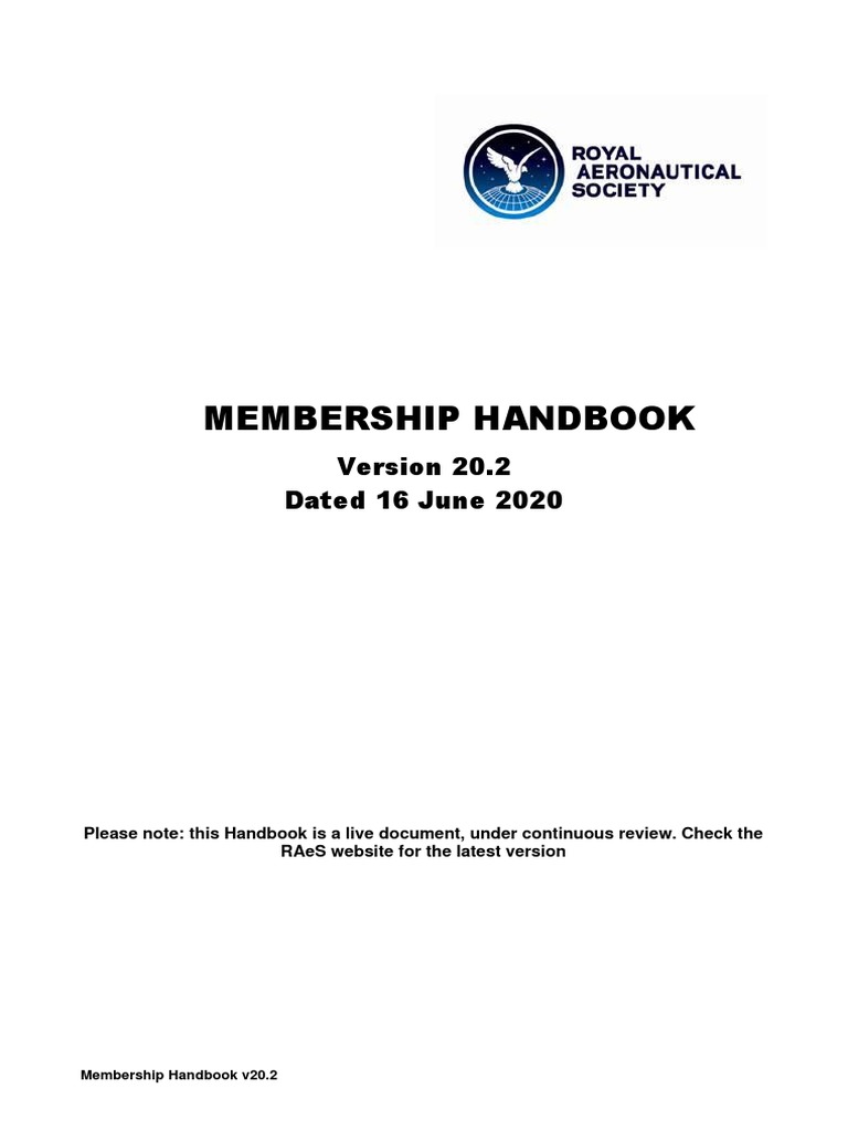 Membership Handbook v20 2 | PDF | Academic Degree | Sergeant
